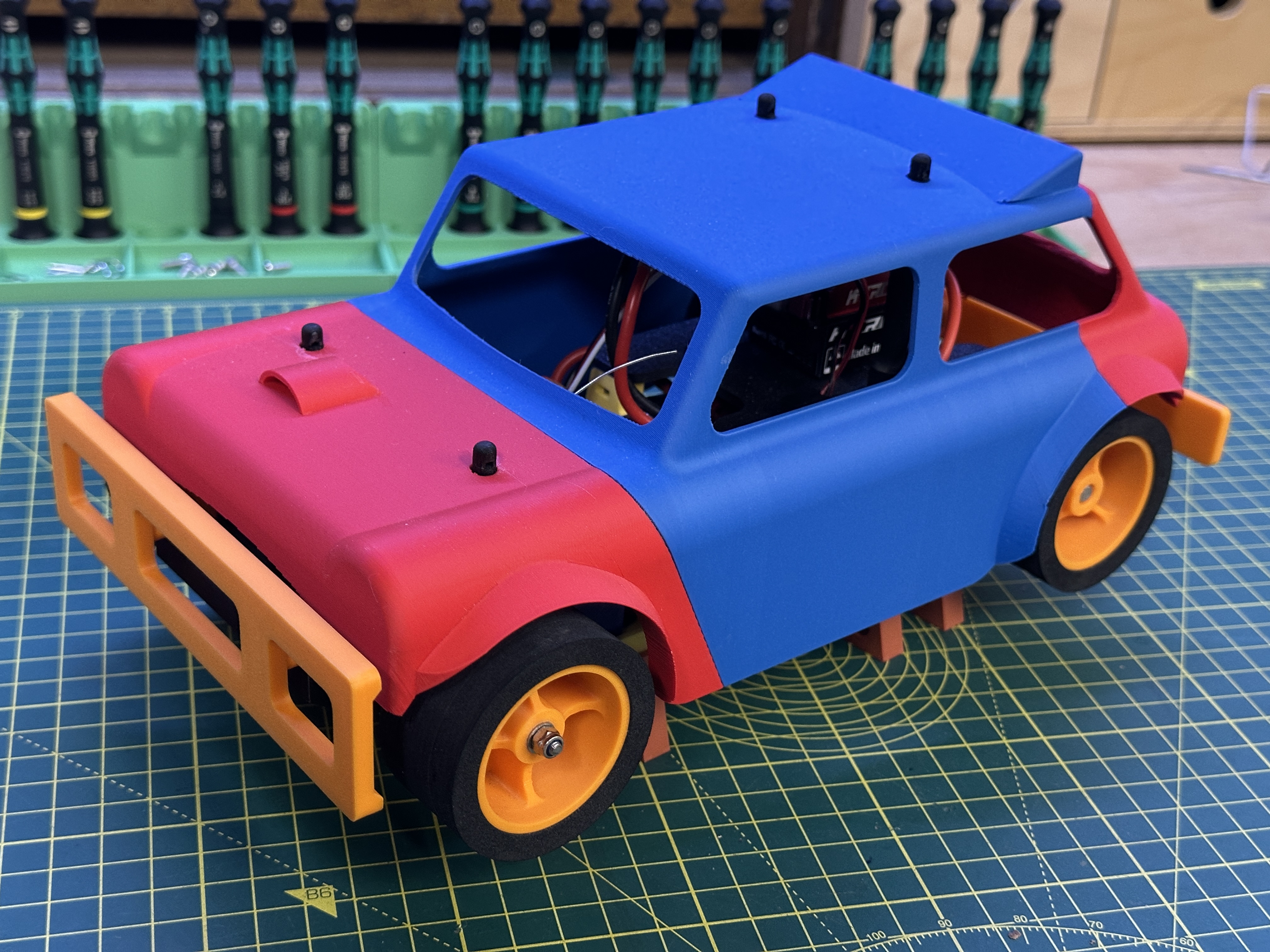 RC Mini Stock – Purple Shark 3D Design